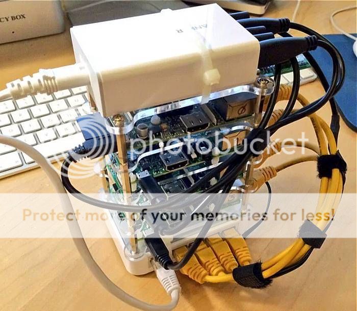 Cluster RPY de 4 nodos